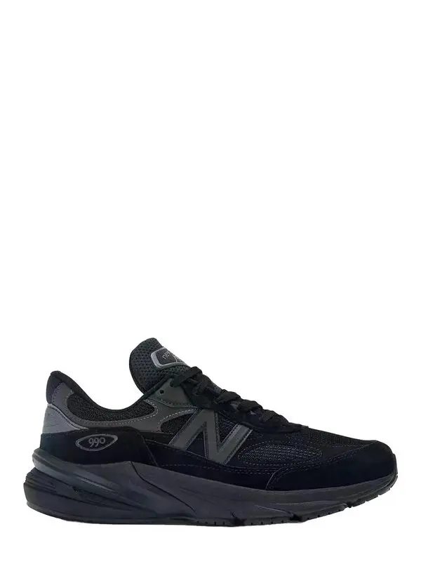NEW BALANCE 990v6 Panelled Sneakers - Black