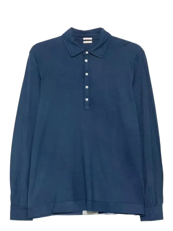 Massimo Alba Raya Buttoned Shirt - Blue