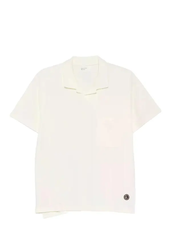 Universal Works Patch-detail Pocket T-shirt - Neutrals