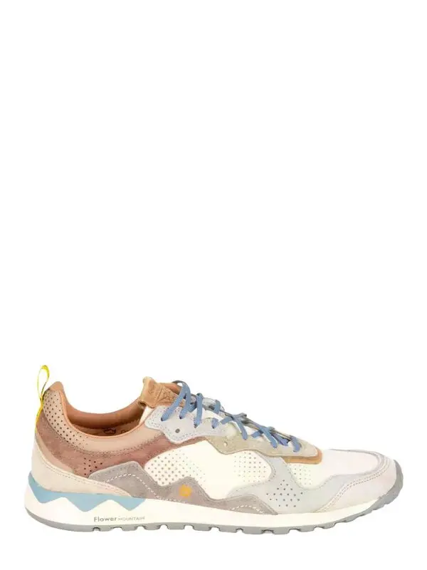 FLOWER MOUNTAIN Puerh Uni Limited Edition Perforated Sneakers - Neutrals
