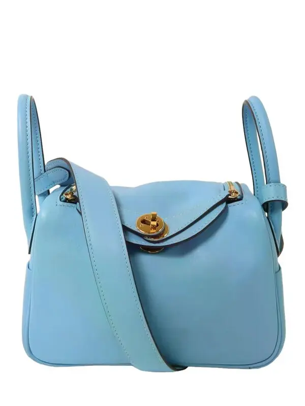 Hermès Mini Lindy Shoulder Bag - Blue