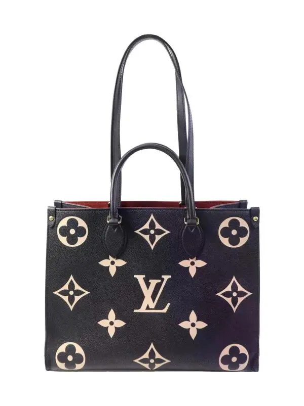LOUIS VUITTON Onthego Monogram Tote Bag - Black