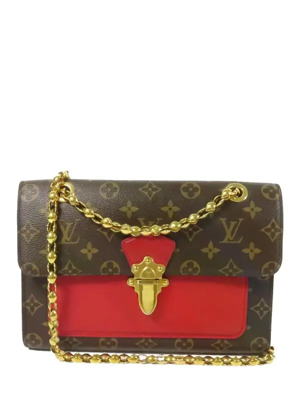 LOUIS VUITTON Victoire Monogram Shoulder Bag - Brown