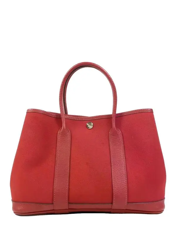 Hermès 2016 Garden Party Tpm Tote Bag - Red