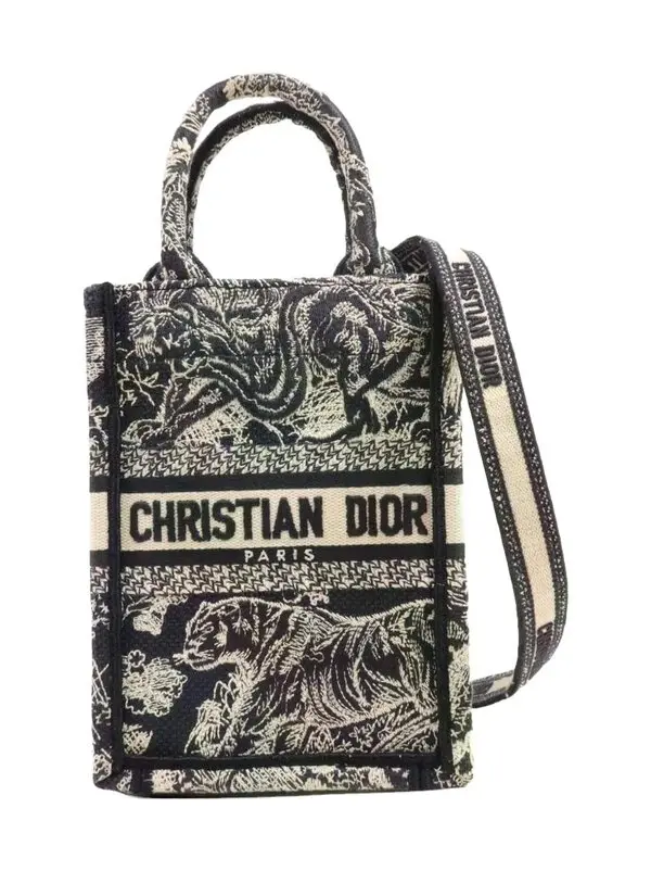 Dior Mini Book Tote Bag - Blue