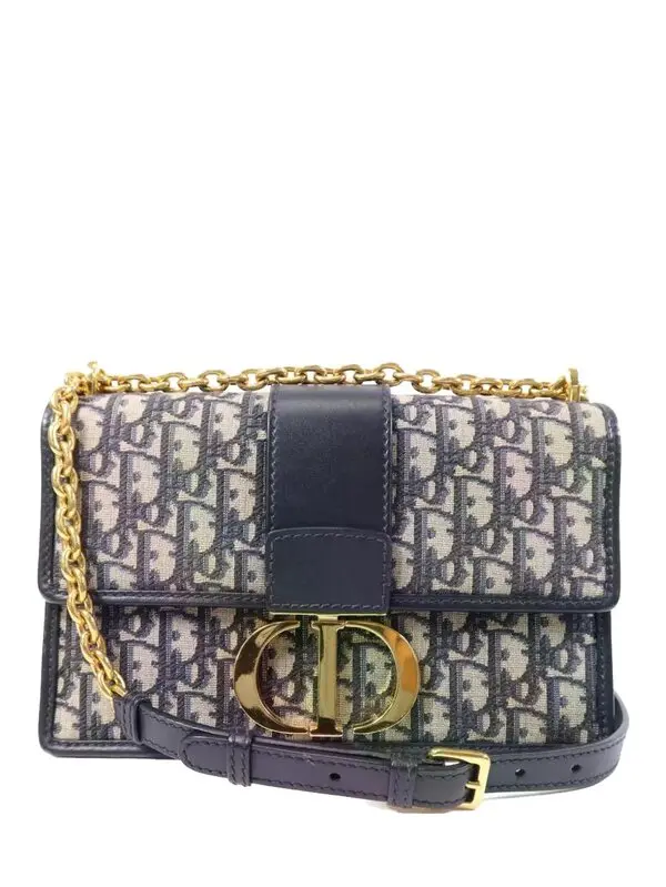 Dior 30 Montaigne Oblique Shoulder Bag - Neutrals