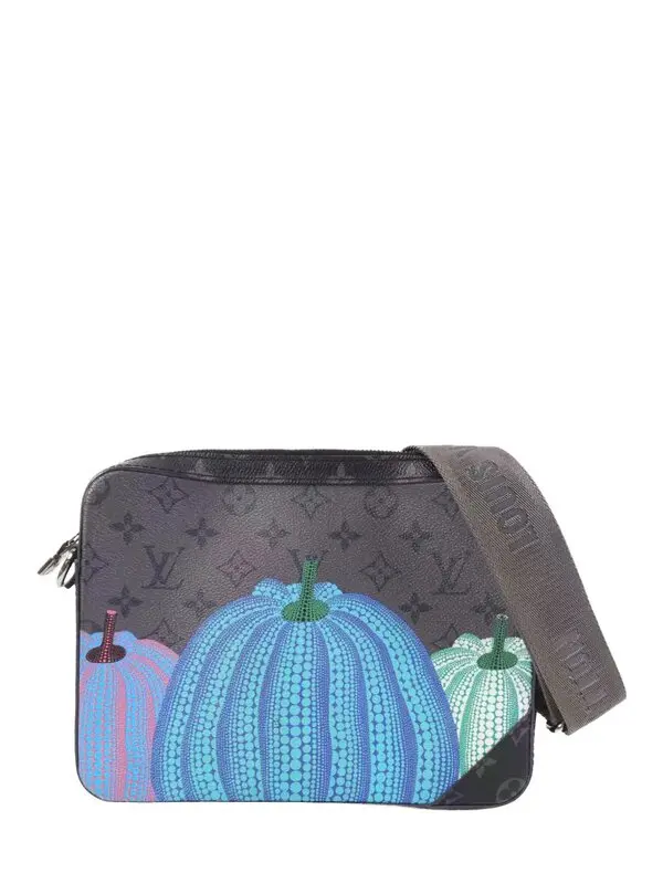 LOUIS VUITTON X Yayoi Kusama 2023 Eclipse Shoulder Bag - Black