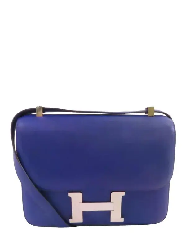 Hermès Constance 24 Shoulder Bag - Blue