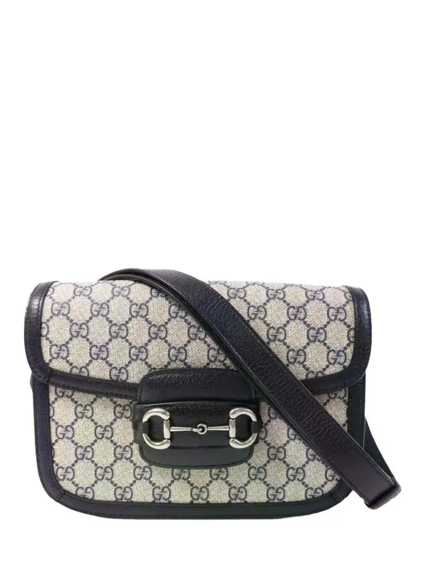 Gucci 1955 Horsebit Shoulder Bag - Neutrals