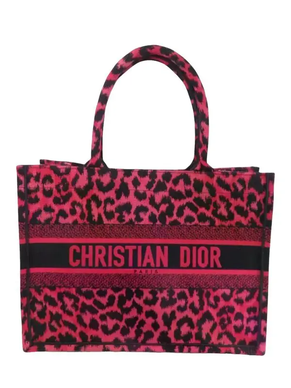 Dior Book Tote Bag - Red