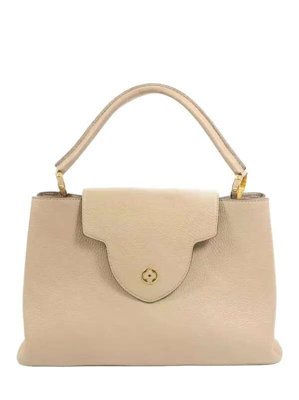 LOUIS VUITTON Capucines Gm Shoulder Bag - Neutrals