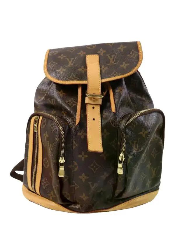 LOUIS VUITTON Bosphore Monogram Canvas Backpack - Brown
