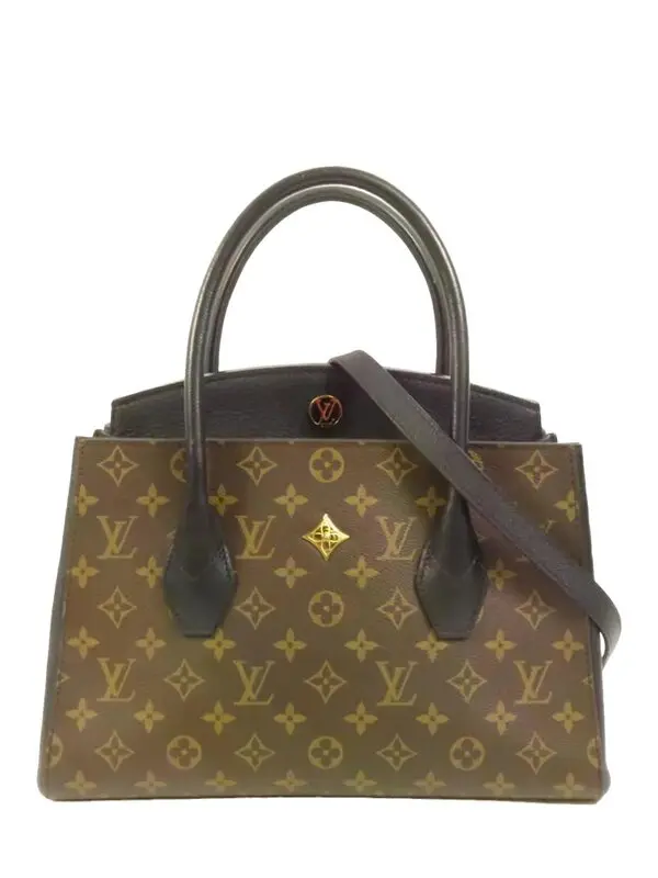 LOUIS VUITTON Florine Monogram Tote Bag - Brown
