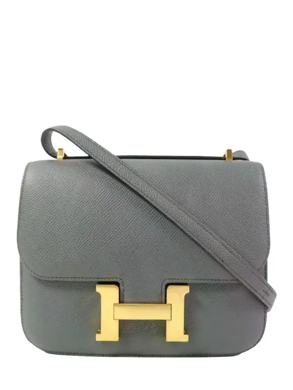 Hermès Constance Shoulder Bag - Grey