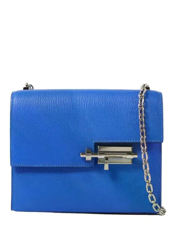 Hermès 2017 Mini Verrou Chaine Shoulder Bag - Blue