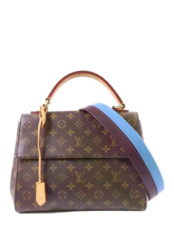 LOUIS VUITTON Monogram Canvas Cluny Tote Bag - Brown