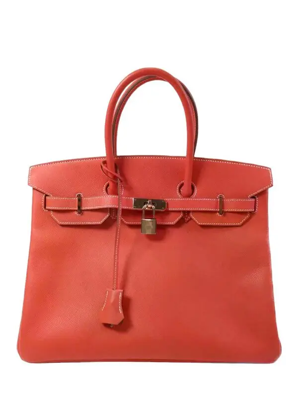 Hermès Birkin 35 Handbag - Red