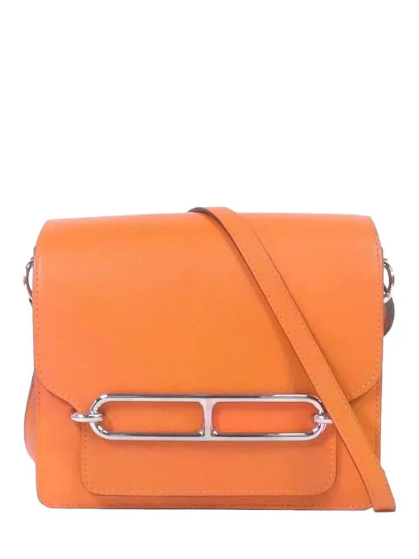 Hermès Mini Roulis Shoulder Bag - Orange