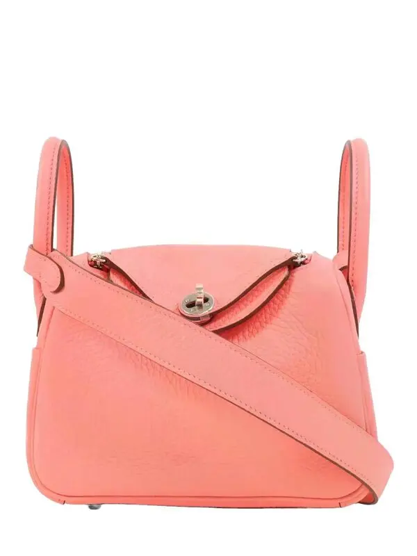 Hermès Mini Lindy Two-way Handbag - Pink