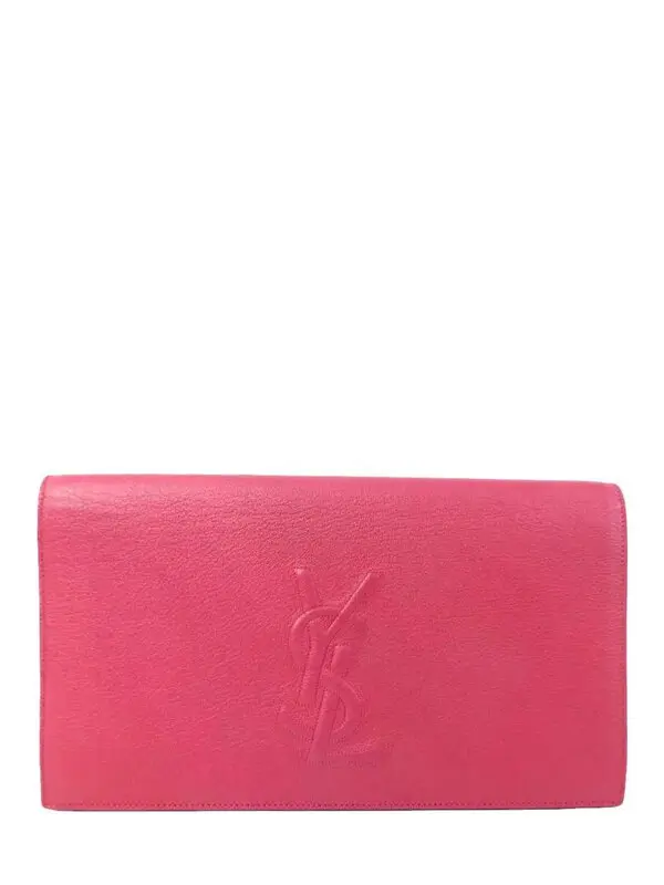 Saint Laurent Belle De Jour Clutch Bag - Pink