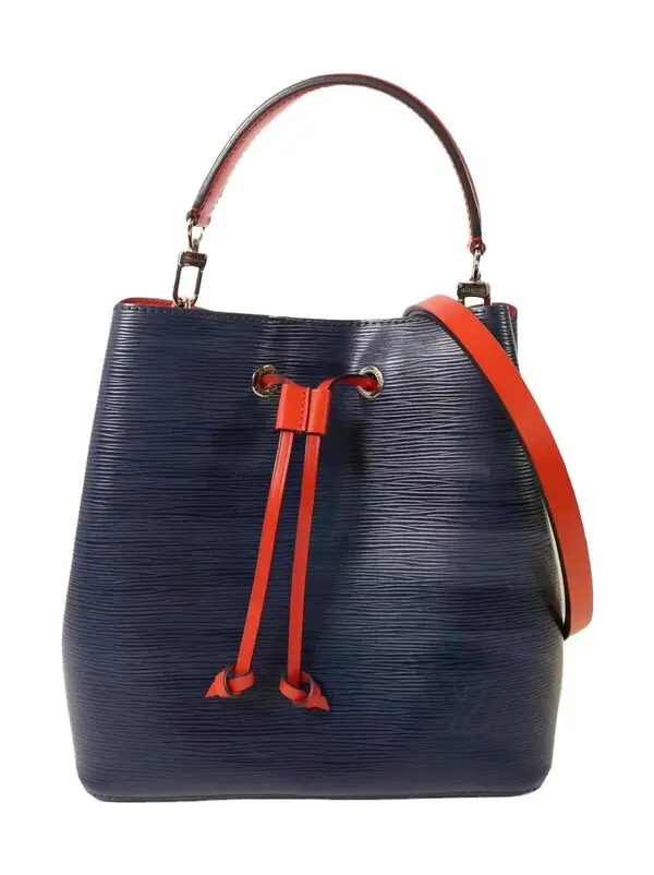LOUIS VUITTON Epi Grained Leather Néonoé Bucket Bag - Blue