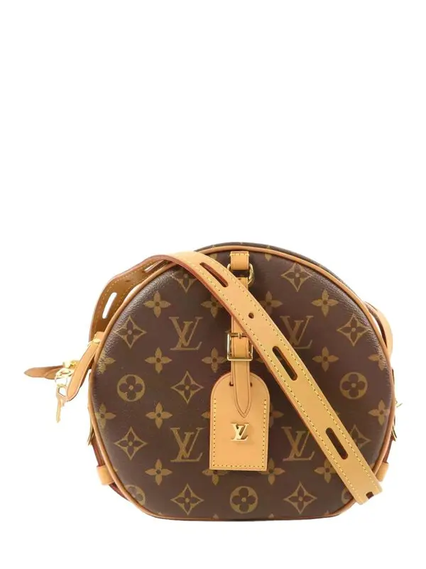 LOUIS VUITTON Monogram Canvas Boite Chapeau Souple Mm Shoulder Bag - Brown