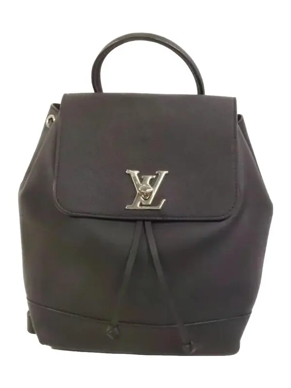 LOUIS VUITTON Lock Me Backpack - Black