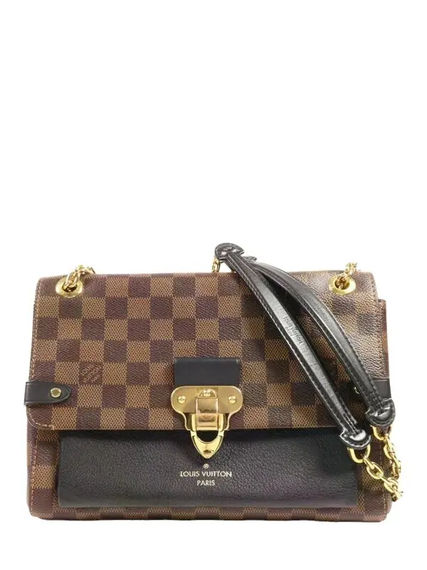 LOUIS VUITTON Vavin Pm Checked Pattern Shoulder Bag - Brown
