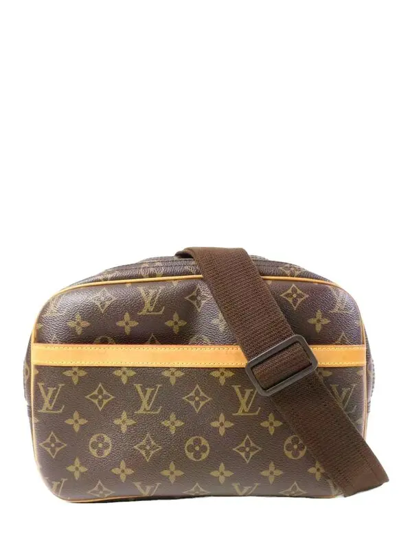 LOUIS VUITTON Monogram Reporter Pm Bag - Brown