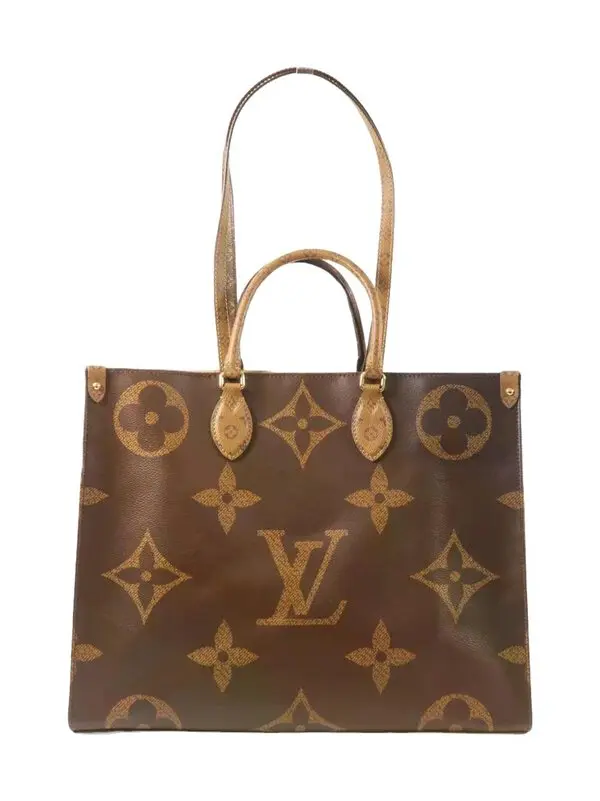 LOUIS VUITTON Monogram Giant Onthego Tote Bag - Brown