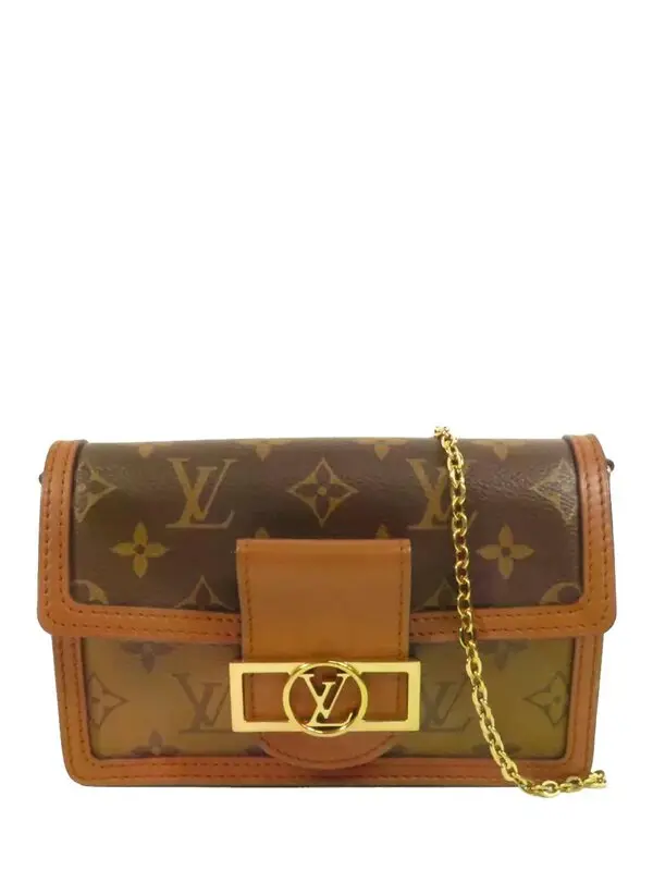 LOUIS VUITTON Mini Dauphine Shoulder Bag - Brown