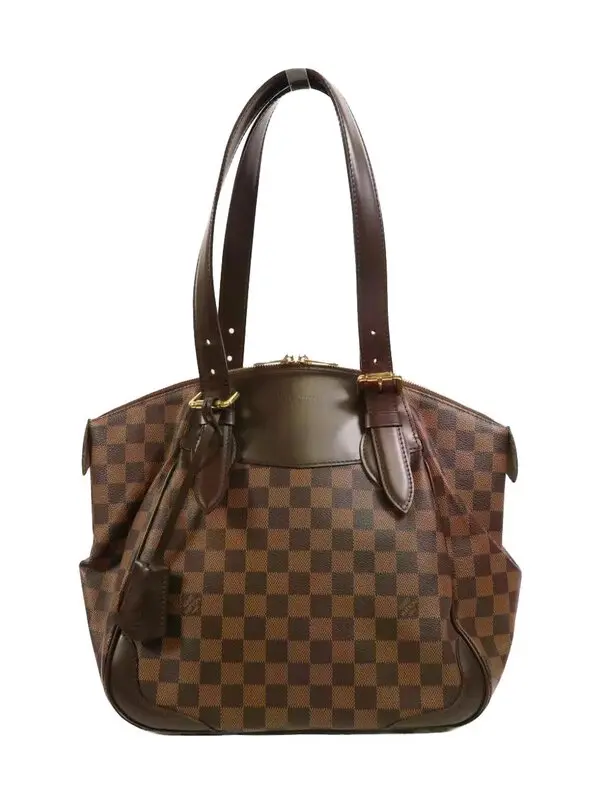 LOUIS VUITTON Damier Verona Mm Tote Bag - Brown