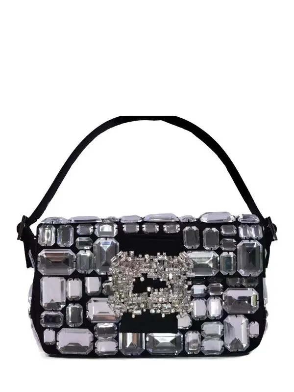 GEDEBE Embellished Buckle Tote Bag - Black