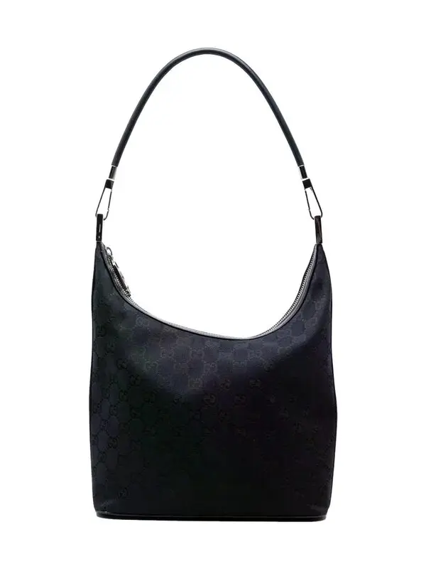 Gucci Gg Canvas Shoulder Bag - Blue
