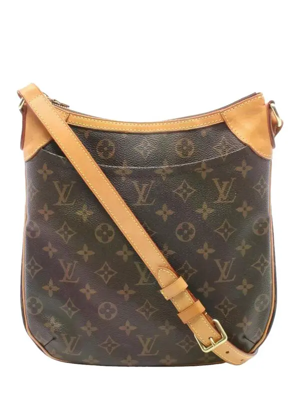 LOUIS VUITTON Monogram Odeon Pm Crossbody Bag - Brown