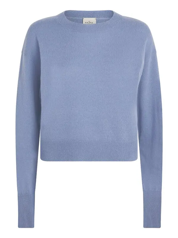 Le Kasha Organic Cashmere Menorca Sweater - Blue
