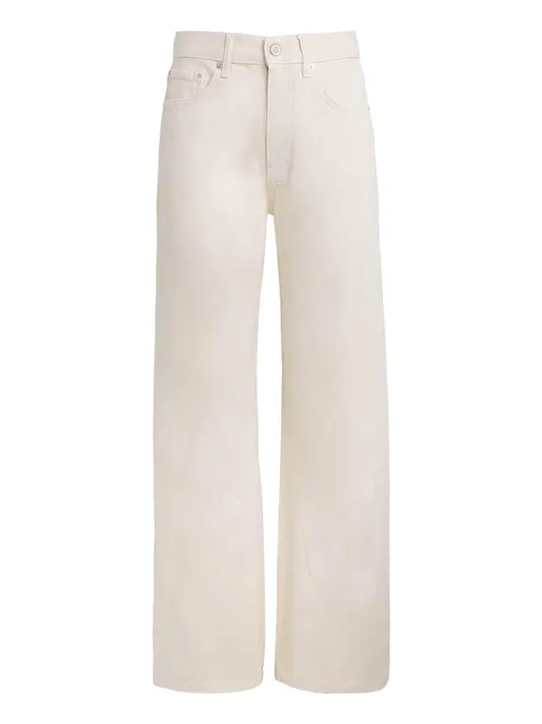 ANINE BING Brie Wide-leg Jeans - Yellow