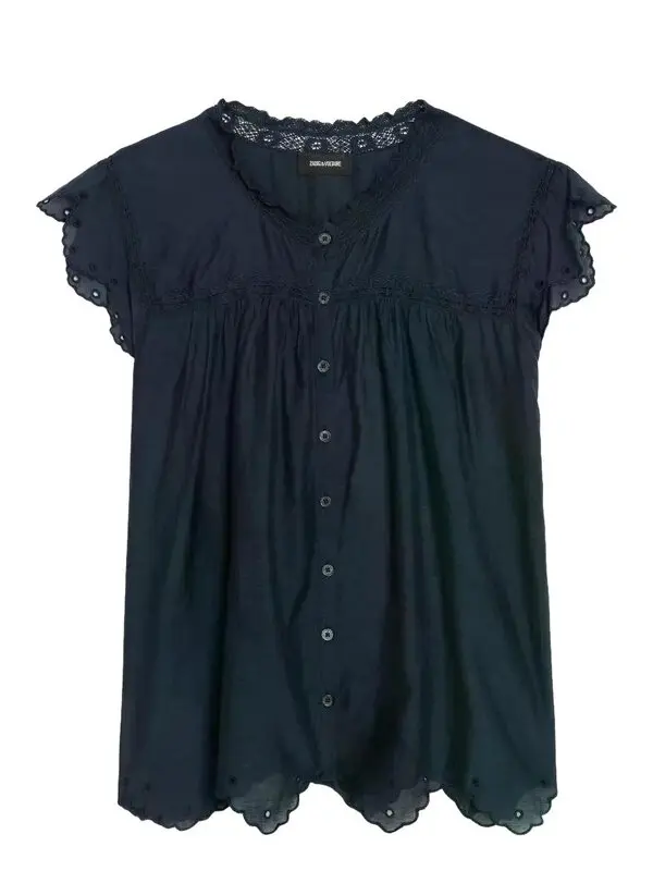 Zadig&Voltaire Tika Tomboy Blouse - Blue