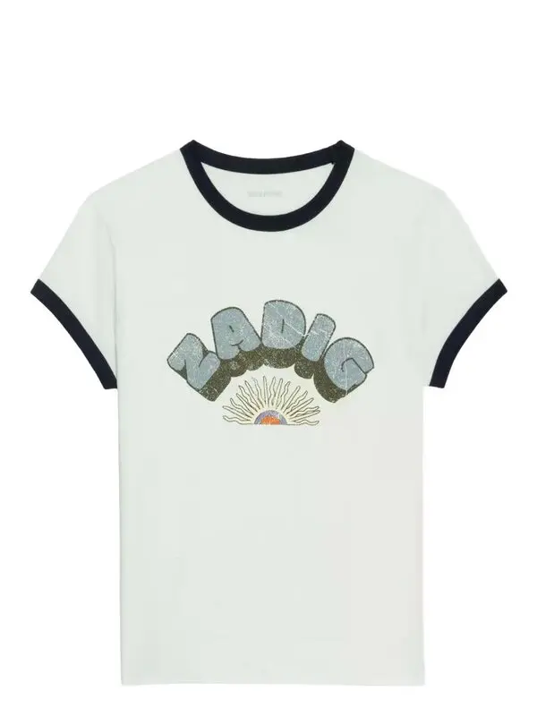 Zadig&Voltaire Graphic Print T-shirt - Green