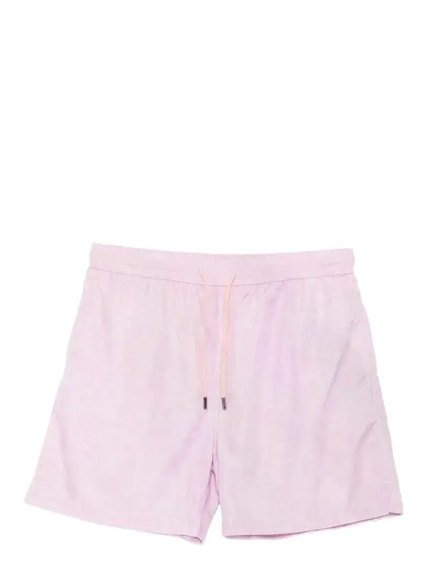FEFÈ Fefe Drawstring Waist Swim Shorts - Pink