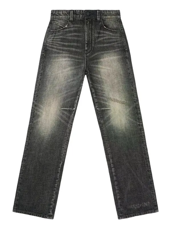 RtA Jonas Straight-leg Jeans - Grey
