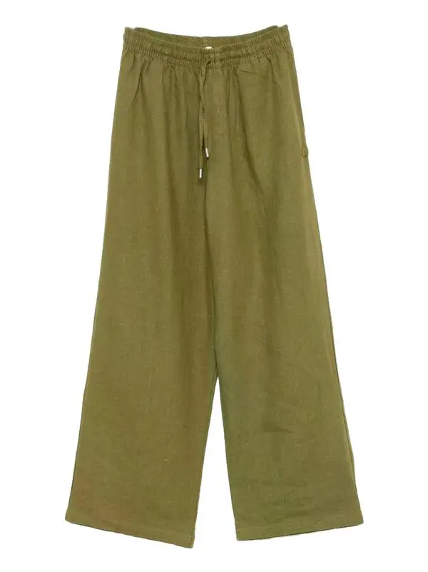 ARTE ANTWERP Drawstring Elasticated-waistband Trousers - Green