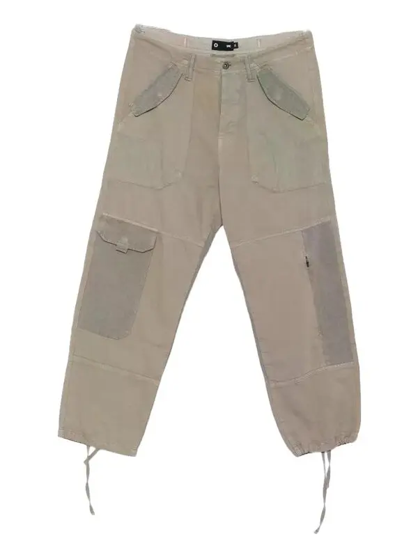 TRC Panelled Cargo Trousers - Neutrals