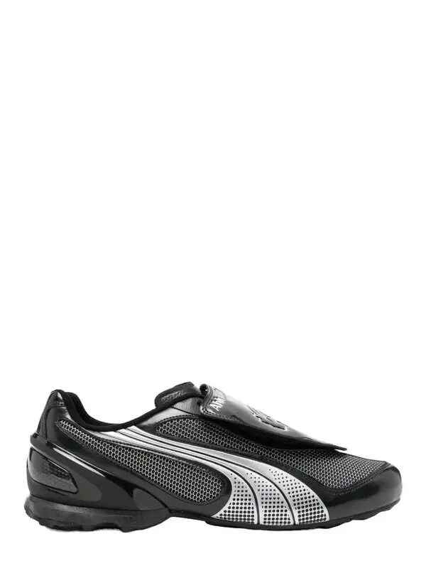 PUMA X Ahluwalia Logo-print Sneakers - Black
