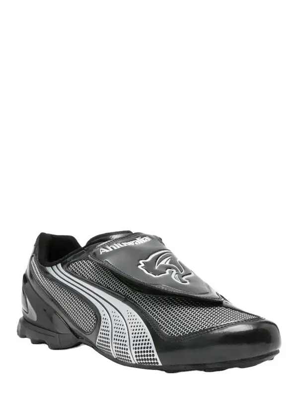 PUMA X Ahluwalia Logo-print Sneakers - Black