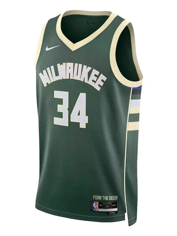 Nike Milwaukee Bucks Icon Edition Tank Top - Green