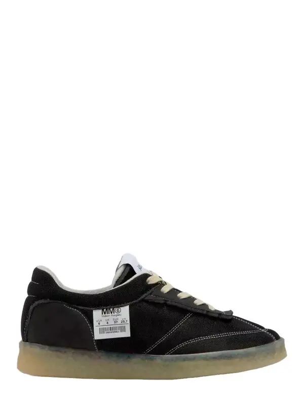 MAISON MARGIELA Inside Out 6 Court Sneakers - Black