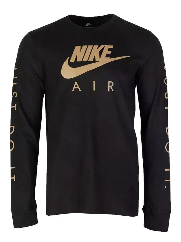 Nike Air Reflective Long-sleeves T-shirt - Black