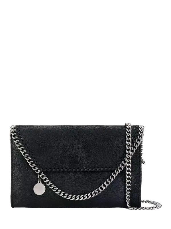 Stella McCartney Falabella Chain-trim Shoulder Bag - Black