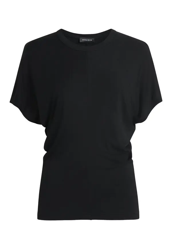 ANINE BING Dolman Sleeve T-shirt - Black